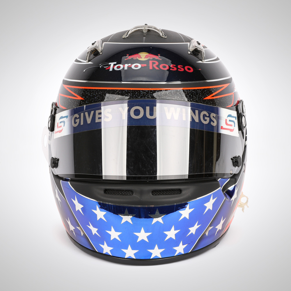 Scott Speed Race Used 2007 Scuderia Toro Rosso Helmet | F1 Authentics