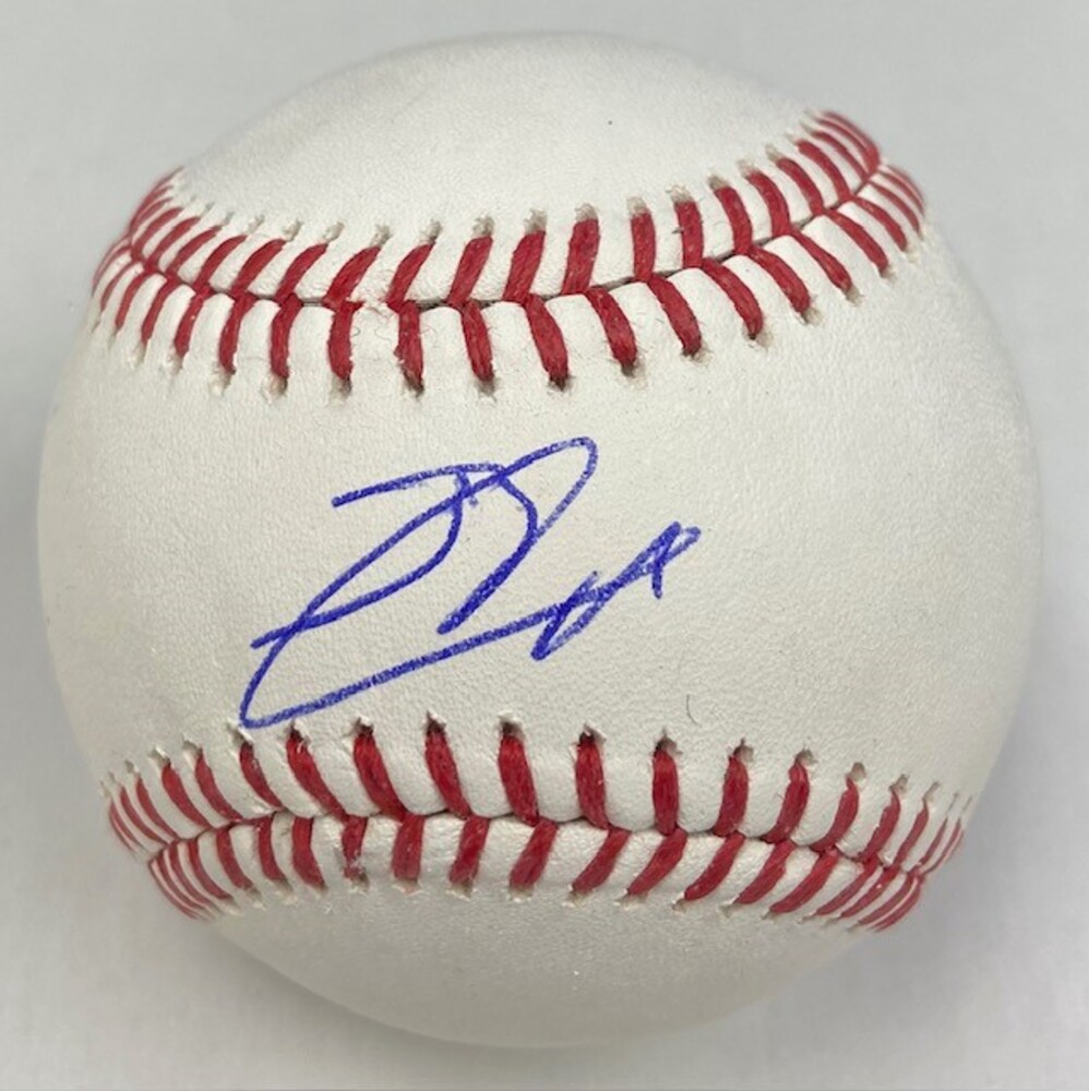 Jackson Chourio Autographed Baseball | MLB Auctions
