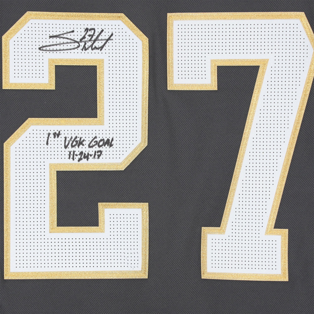 Shea Theodore Vegas Golden Knights Autographed Gray Adidas Authentic ...