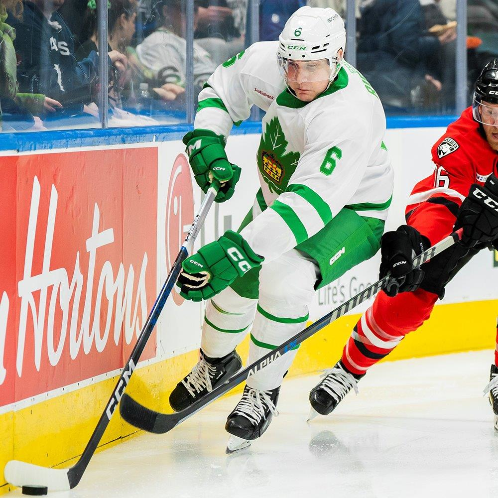 #6 Marshall Rifai 2022-23 AHL St. Pats Game Worn Sweater w/ Signed ...