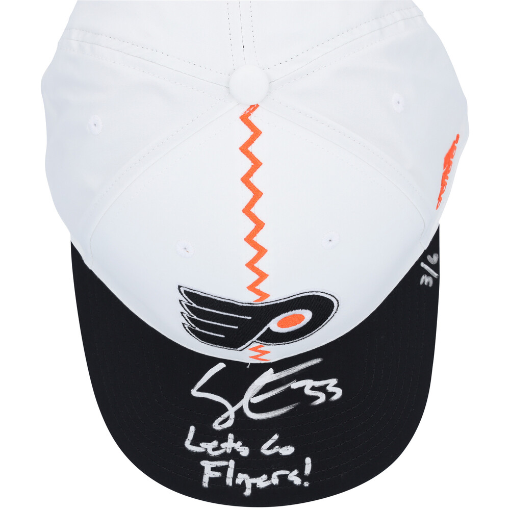 Samuel Ersson Philadelphia Flyers Autographed Reverse Retro Cap with ...