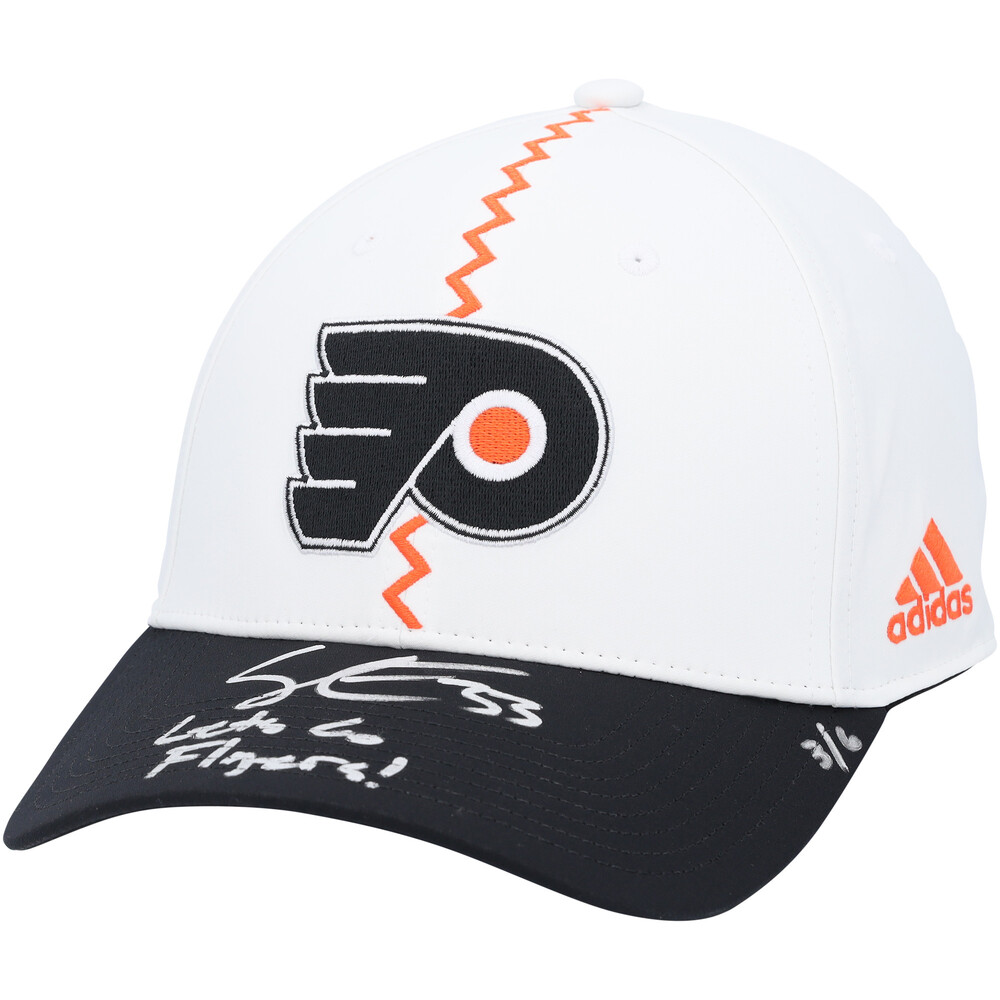Samuel Ersson Philadelphia Flyers Autographed Reverse Retro Cap with ...