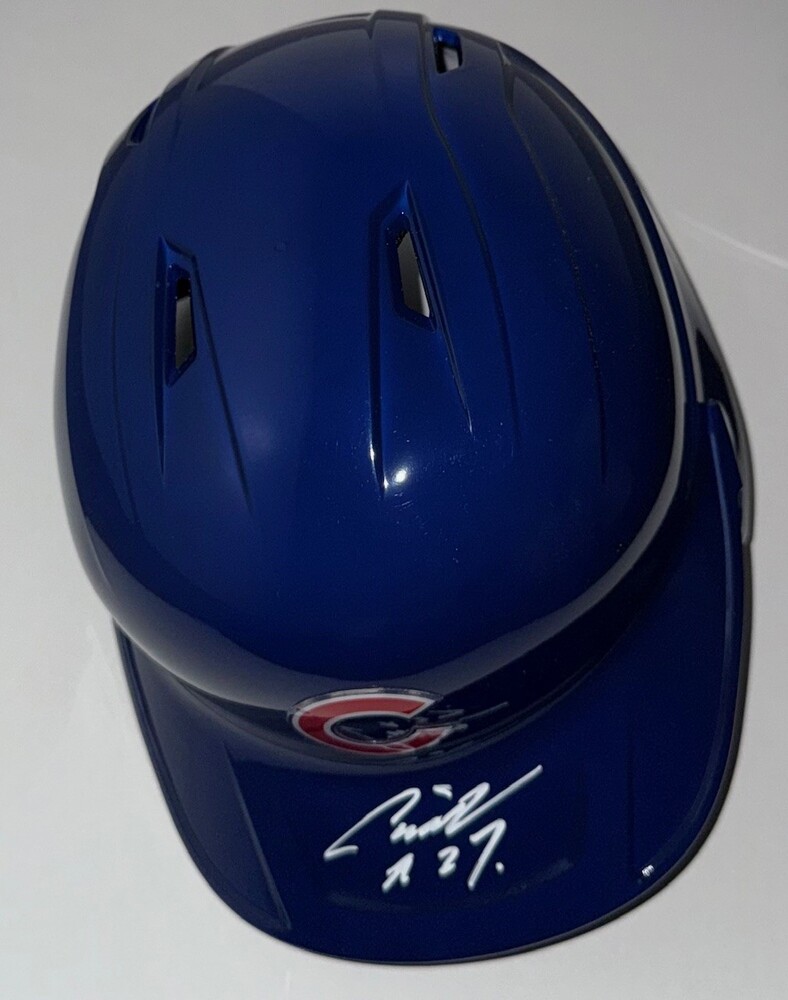 Seiya Suzuki Autographed Cubs Helmet | MLB Auctions