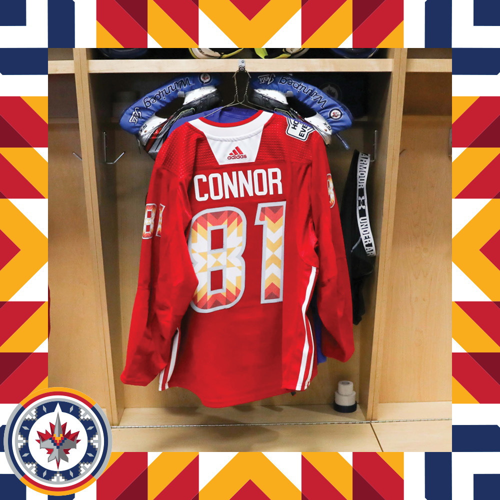 KYLE CONNOR Warm Up Worn WASAC Jersey - NHL Auctions