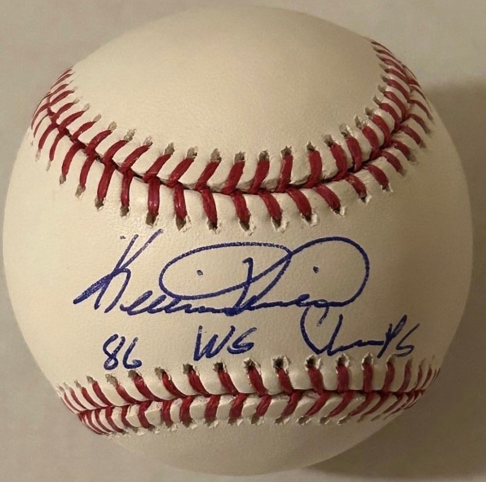Kevin Mitchell Autographed "86 WS Champs" Baseball | MLB Auctions