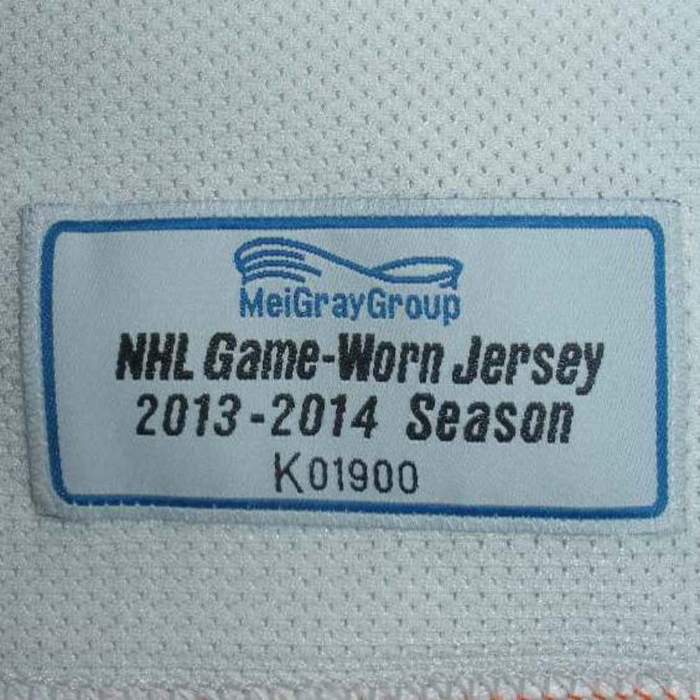 Luke Schenn - Philadelphia Fire Department Warmup-Worn Flyers Jersey ...