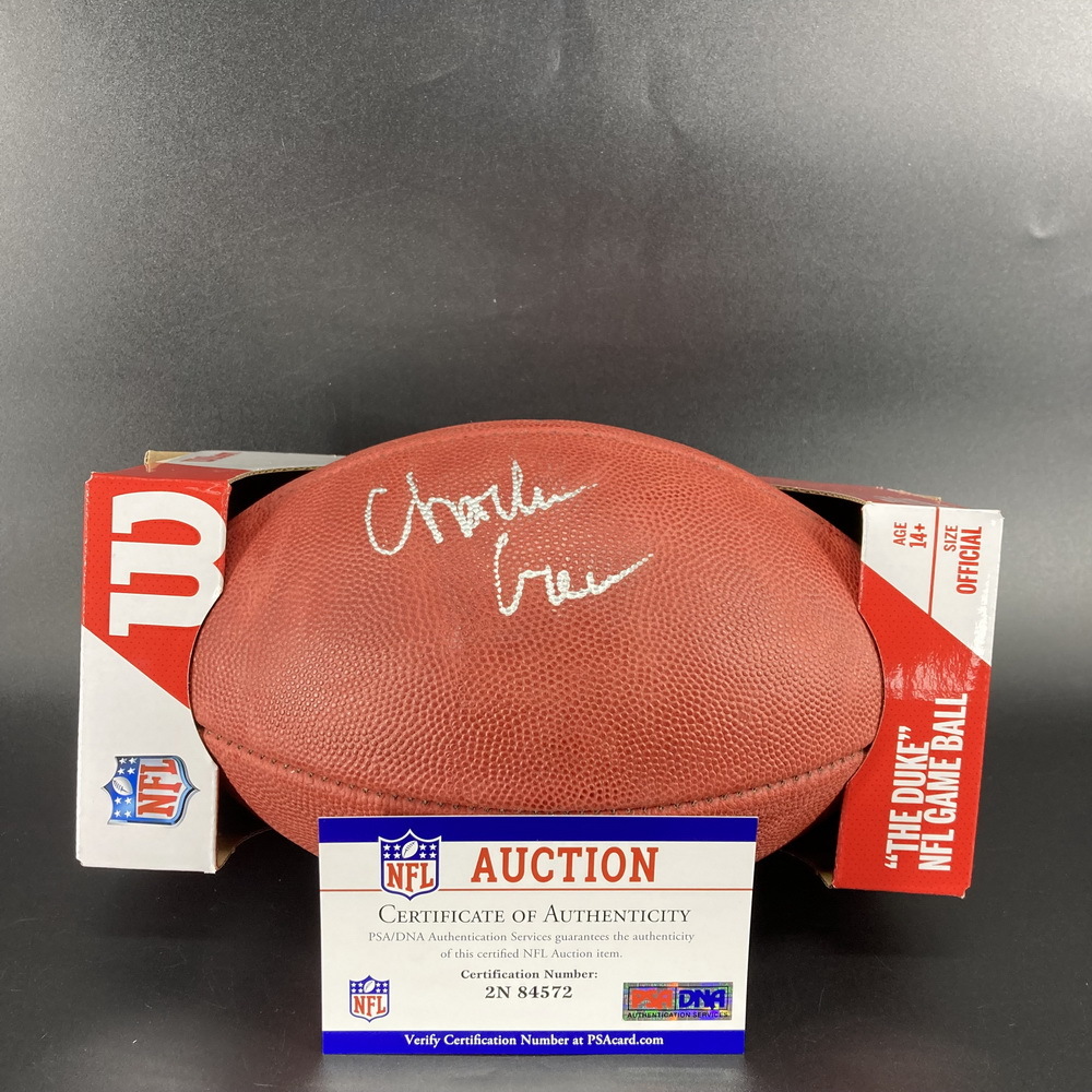 NFL - Seahawks Charles Cross Signed Authentic Football | The official ...