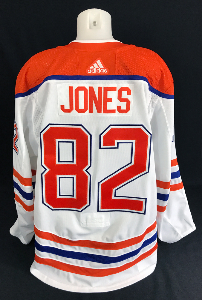 Caleb Jones #82 - 2020-21 Edmonton Oilers vs. Toronto Maple Leafs Game ...
