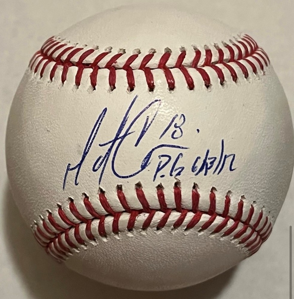 Matt Cain Autographed "P.G. 6/13/12" Baseball | MLB Auctions