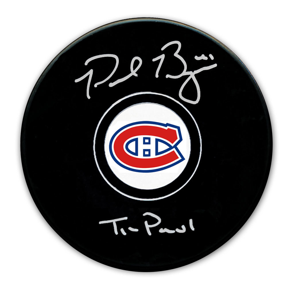 Paul Byron Montreal Canadiens Ti Paul Autographed Puck - NHL Auctions