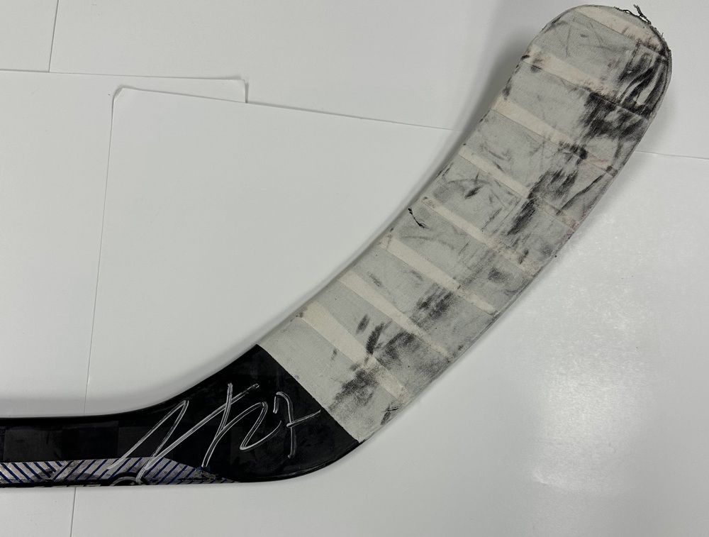 #7 Sean Kuraly Game Used Stick - Autographed - Columbus Blue Jackets ...