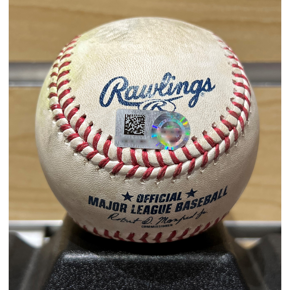 Game Used Baseball - 9/2/22 Seattle Mariners @ Cleveland Guardians ...