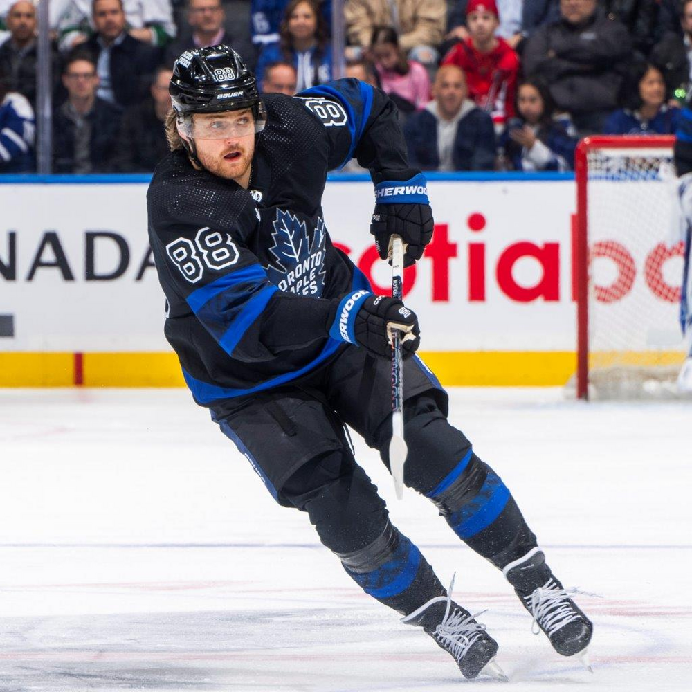 William Nylander 2023-24 Flipside Game Worn Helmet | Real Sports Auction