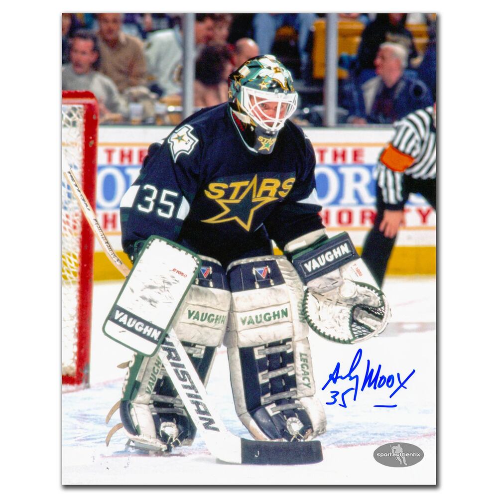 Andy Moog Dallas Stars Autographed 8x10 - NHL Auctions