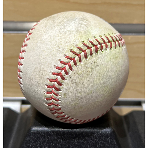 Game Used Baseball - 9/2/22 Seattle Mariners @ Cleveland Guardians ...