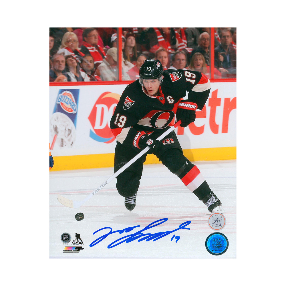 Jason Spezza Signed Ottawa Senators Throwback 8x10 Photo - NHL Auctions