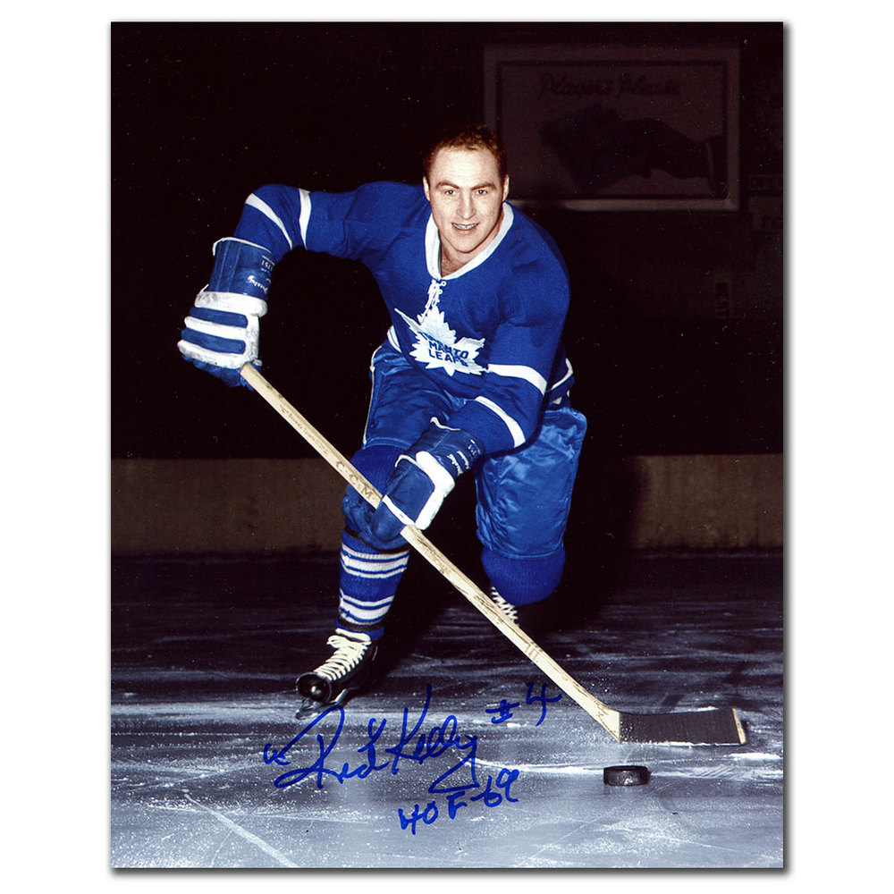Red Kelly Toronto Maple Leafs Autographed 8x10 Photo - NHL Auctions