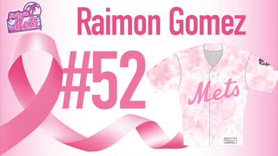 Paint the Park Pink Jersey #52 Raimon Gomez | MiLB Auctions