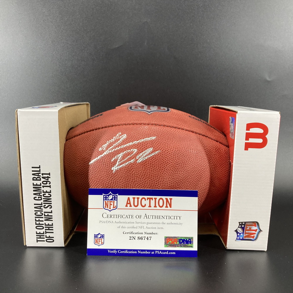 NFL - Commanders Brian Robinson signed authentic football | The ...