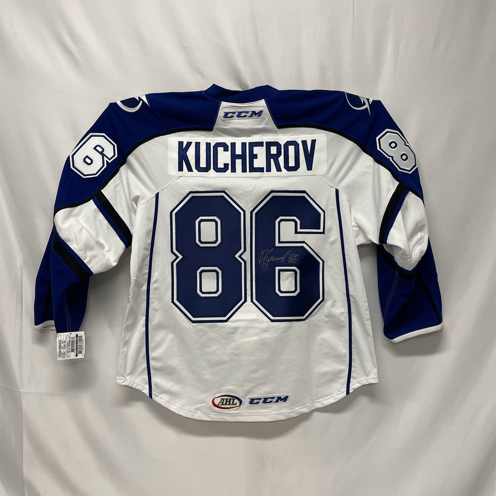 AHL Authentic - Syracuse Crunch Jersey Signed by #86 Nikita Kucherov