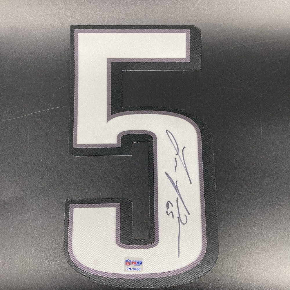 NFL - Eagles Lane Johnson Signed Jersey Number | The official auction ...