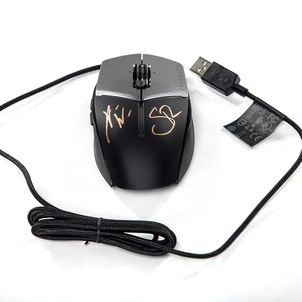Xavier Woods & Seth Rollins SIGNED Alienware Elite Gaming Mouse AW959 ...