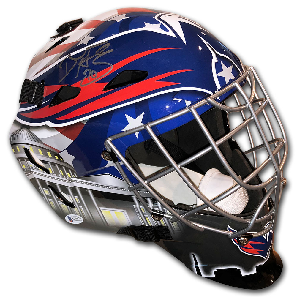 Braden Holtby Autographed Washington Capitals Mask - NHL Auctions