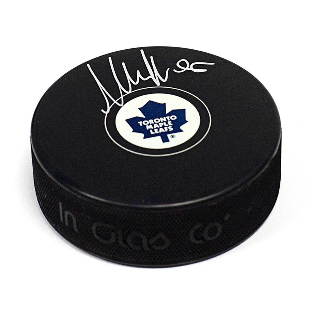 William Nylander Toronto Maple Leafs Autographed Hockey Puck - NHL Auctions