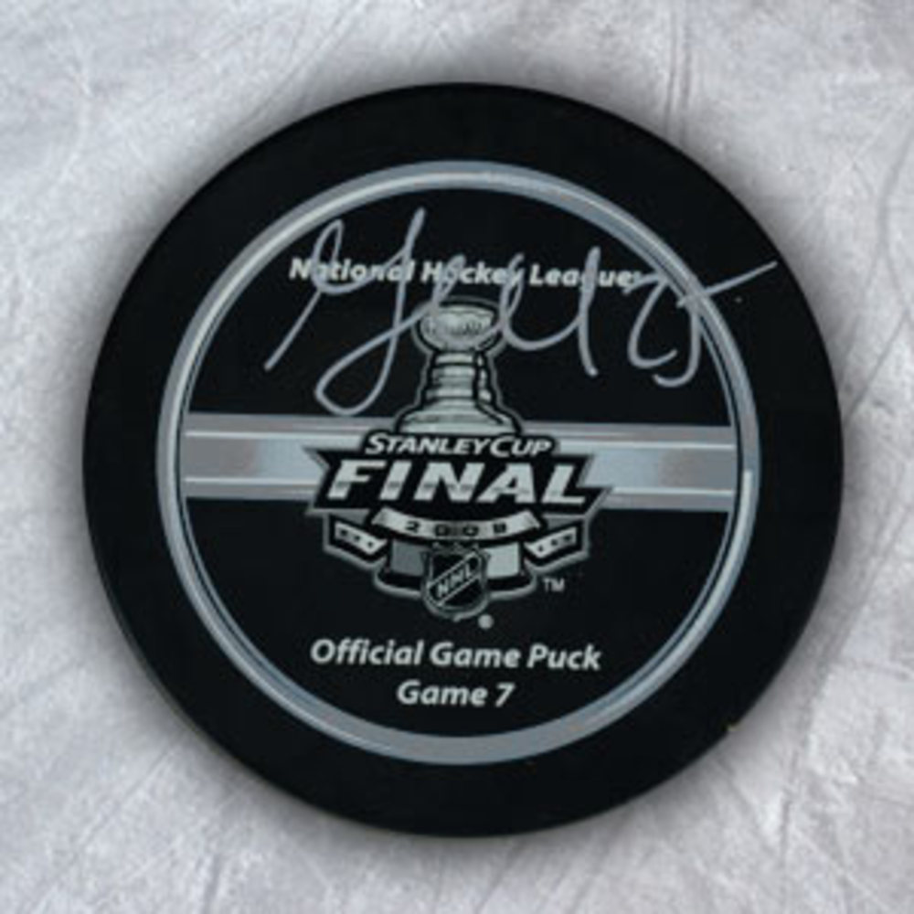 Maxime Talbot Pittsburgh Penguins Autographed 2009 Game 7 Stanley Cup ...