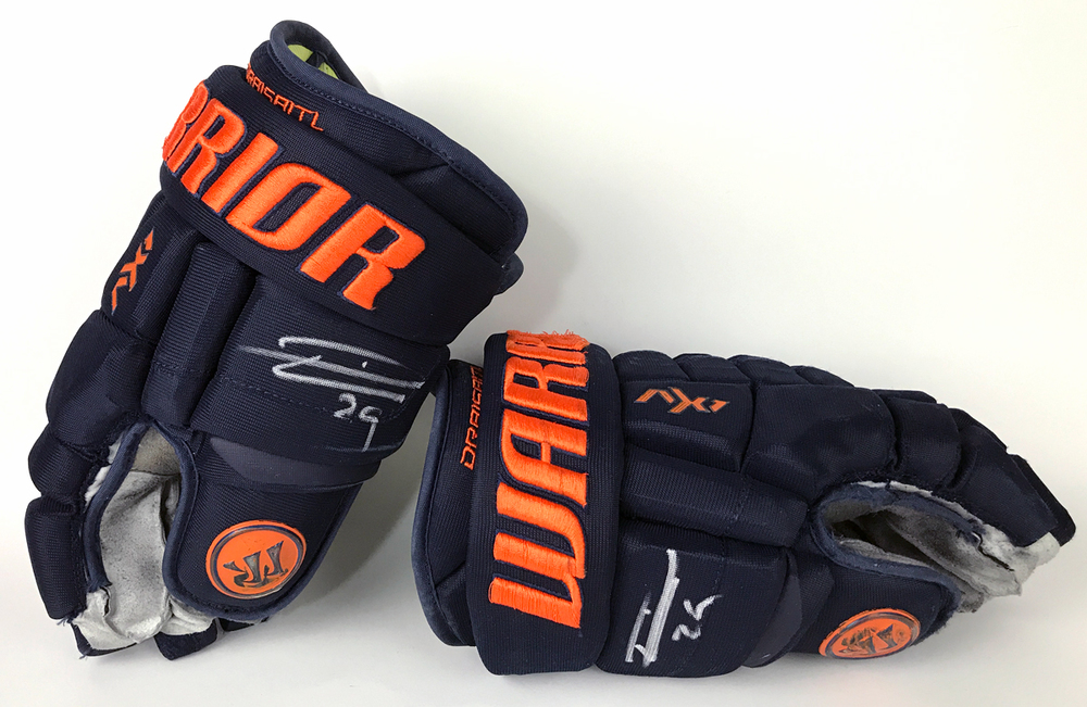 Leon Draisaitl #29 - Autographed 2020-21 Edmonton Oilers Game-Worn ...