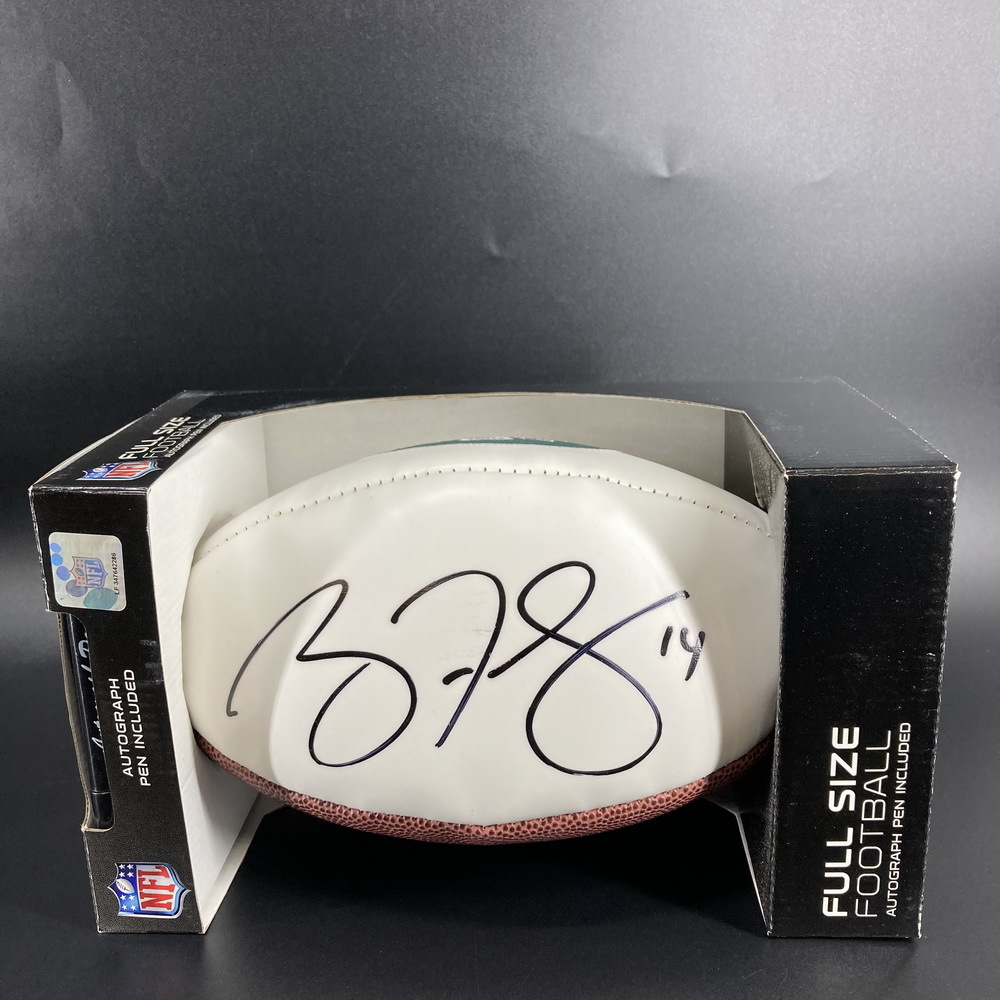 Jets - Ryan Fitzpatrick Signed Panel Ball with Jets Logo | The official ...