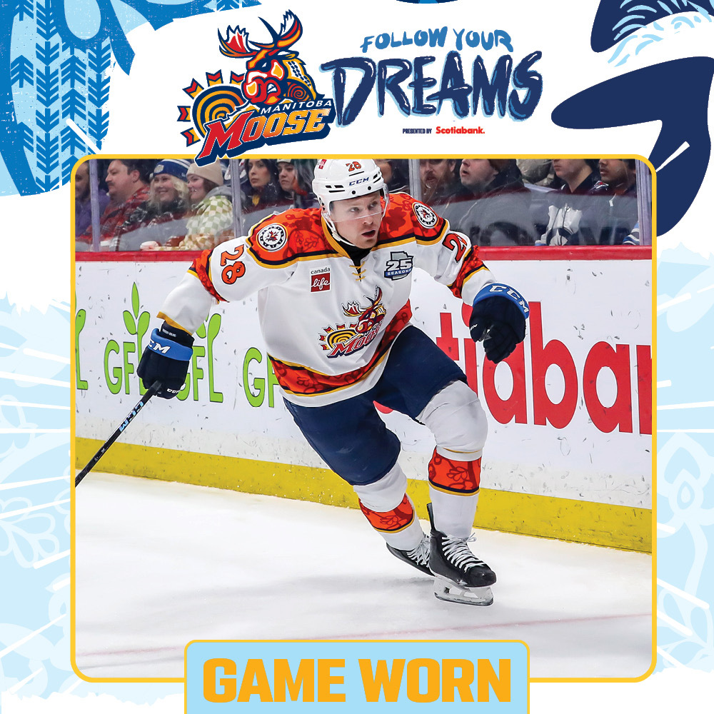 JARET ANDERSON-DOLAN Game Worn Follow Your Dreams Jersey - NHL Auctions