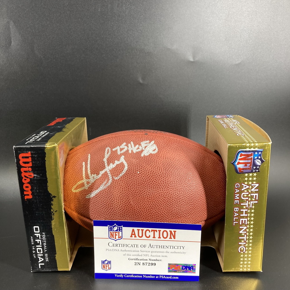 Legends - Raiders Howie Long Signed Authentic Football | The official ...