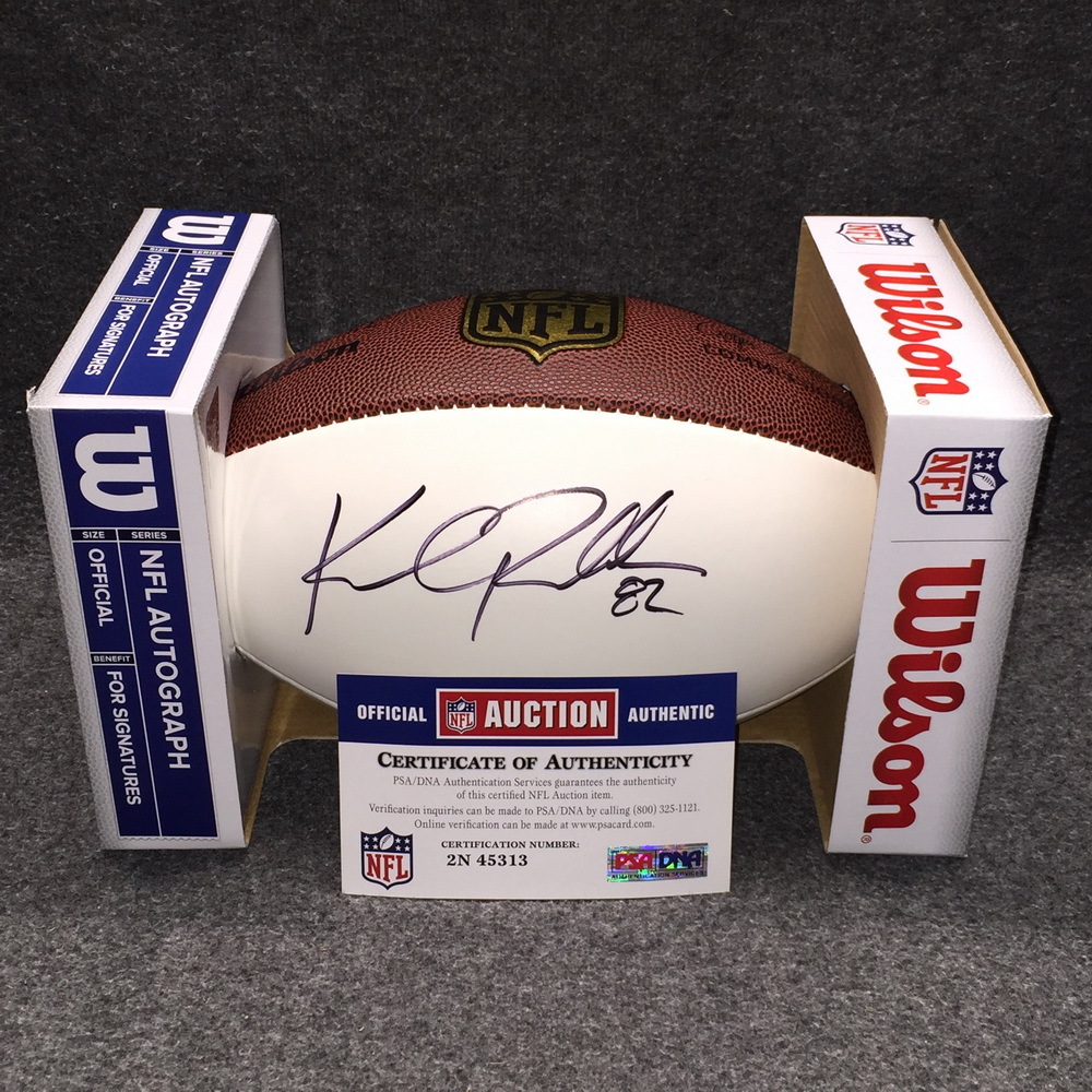 NFL Auction | NFL - Vikings Kyle Rudolph signed panel ball