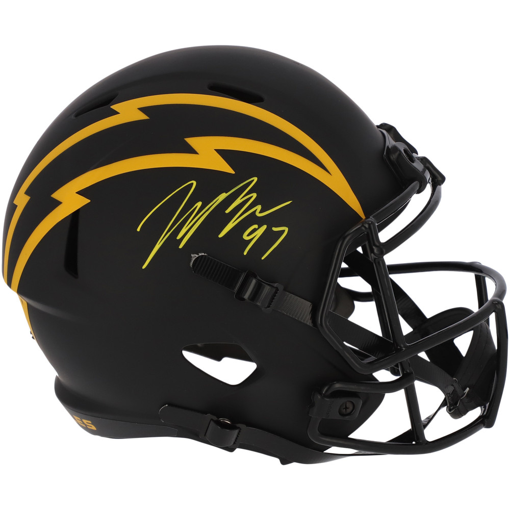 Joey Bosa Los Angeles Chargers Autographed Riddell Eclipse Alternate ...