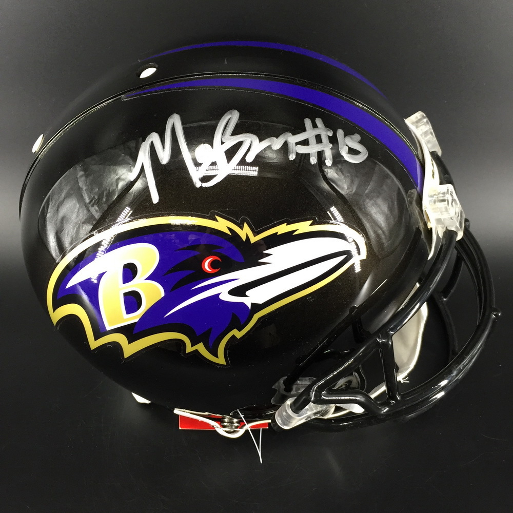 NFL - Ravens Marquise Brown Signed Proline Helmet | The official ...