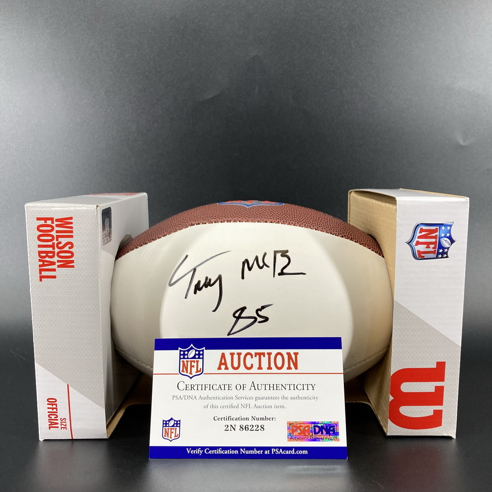 NFL - Cardinals Trey McBride signed panel ball | The official auction ...