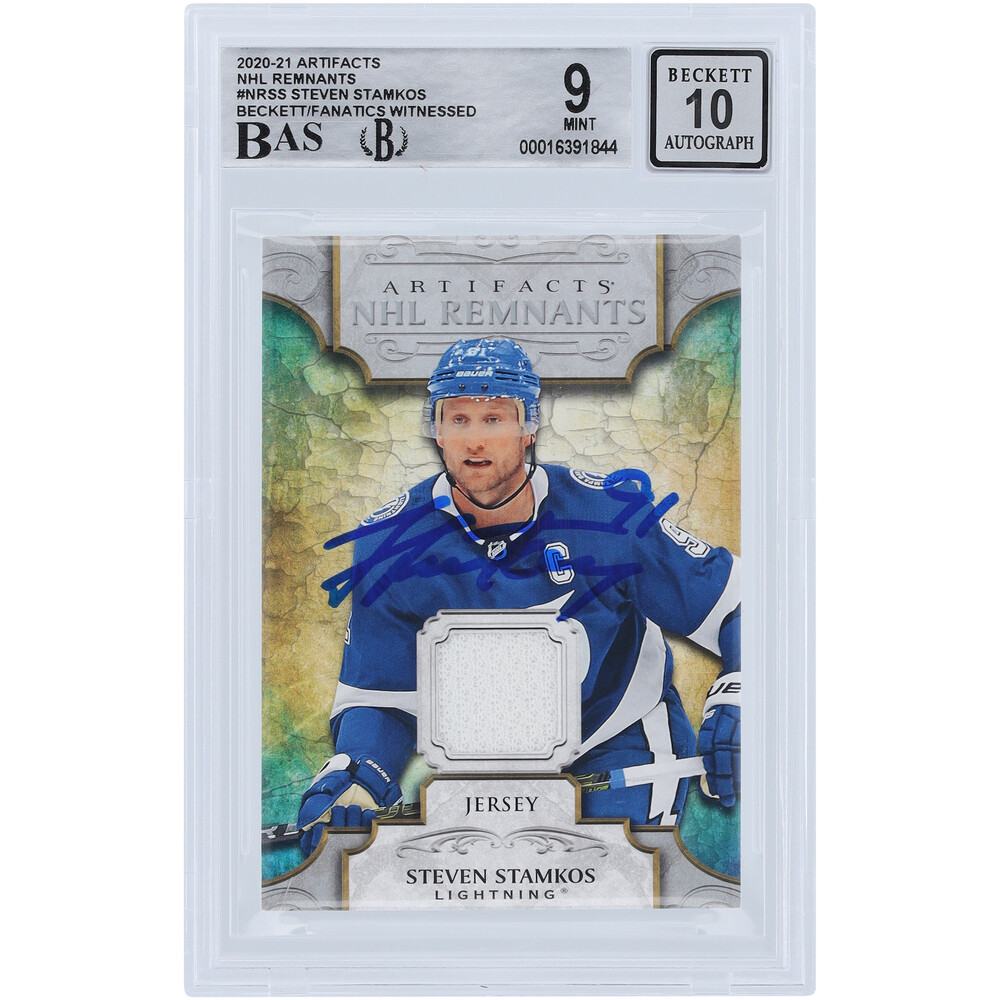 Steven Stamkos Tampa Bay Lightning Autographed 2020-21 Upper Deck ...