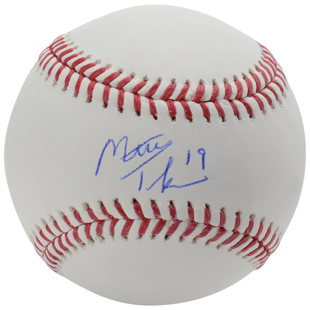 Matthew Tkachuk Calgary Flames Autographed Baseball - NHL Auctions