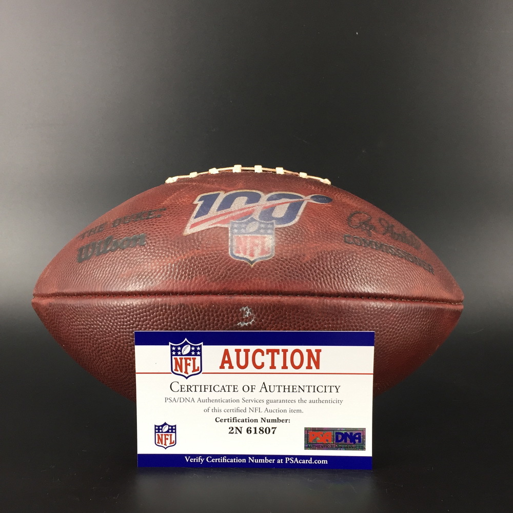 STS - Chargers Game Used Football vs. Packers (11/3/2019) | The ...