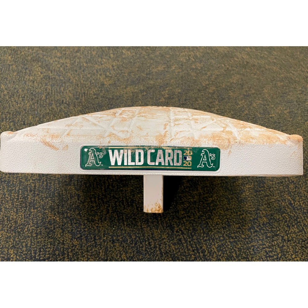 2020 AL Wild Card Game-Used 1B 1st-3rd Innings (Game 1) | Oakland ...