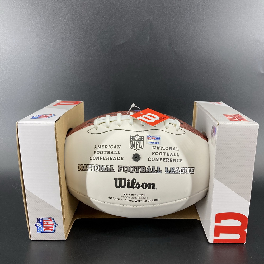 NFL - Cardinals Trey McBride signed panel ball | The official auction ...