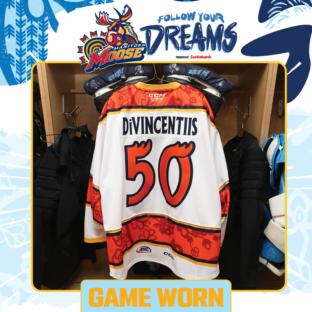 DOMENIC DIVINCENTIIS Game Worn Follow Your Dreams Jersey - NHL Auctions