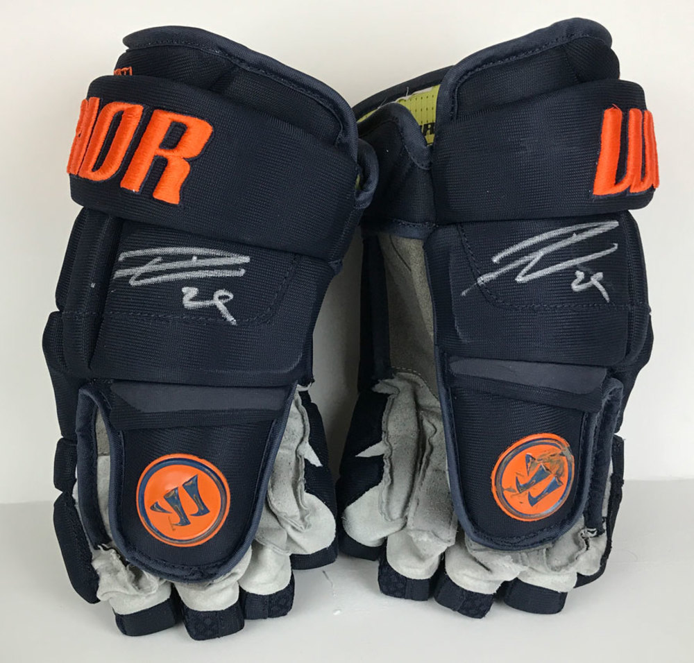 Leon Draisaitl #29 - 2021-22 Edmonton Oilers Game-Worn Warrior Hockey ...