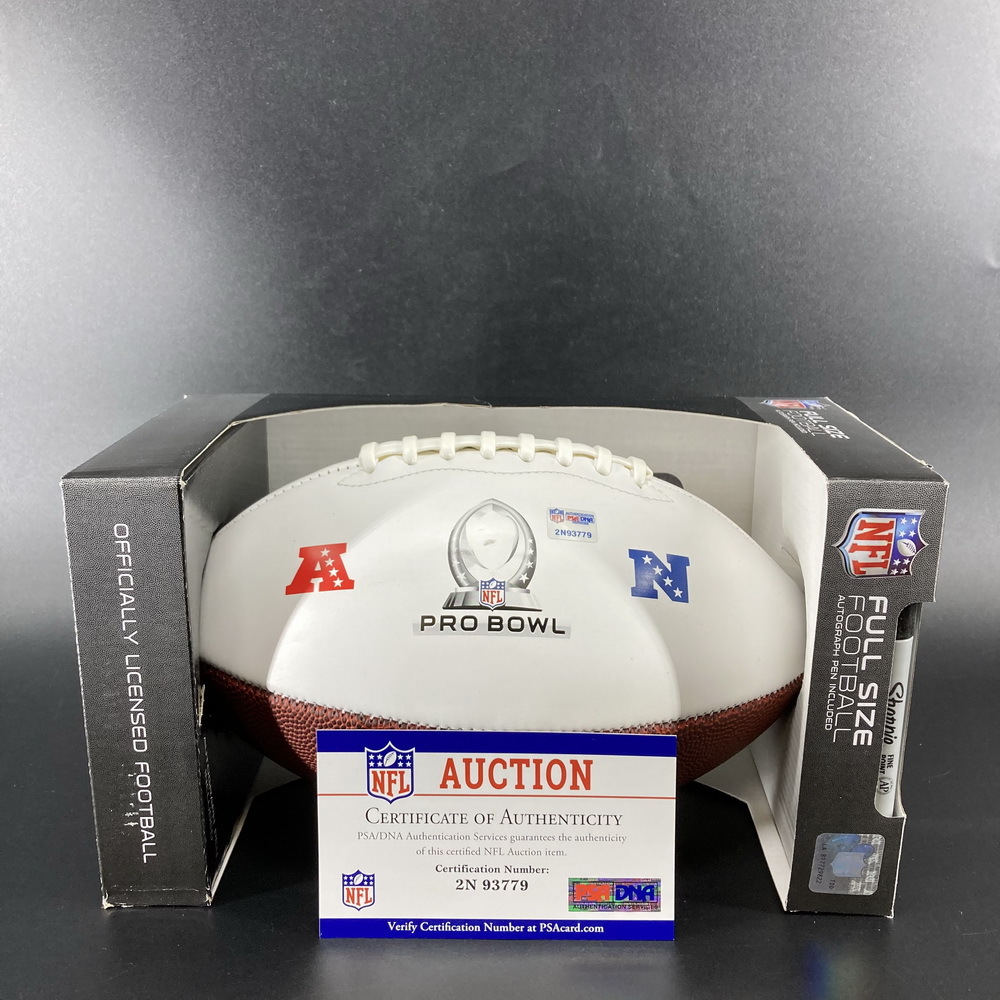 NFL - Ravens Tyler Huntley Signed Panel Ball with Pro Bowl Logo | The ...