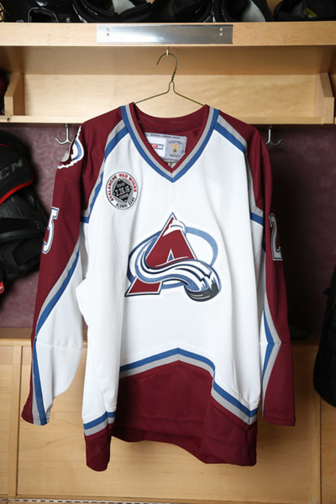 Mike Keane Colorado Avalanche Game Worn Jersey - NHL Auctions