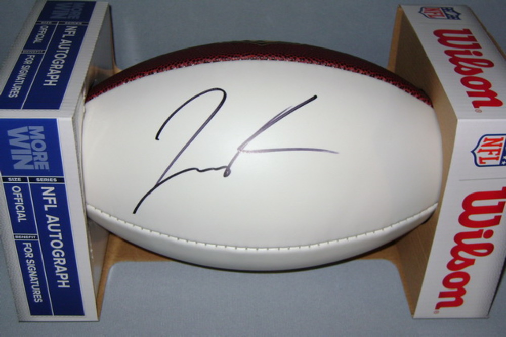 NFL - RAMS JOSH REYNOLDS SIGNED PANEL BALL | The official auction site ...