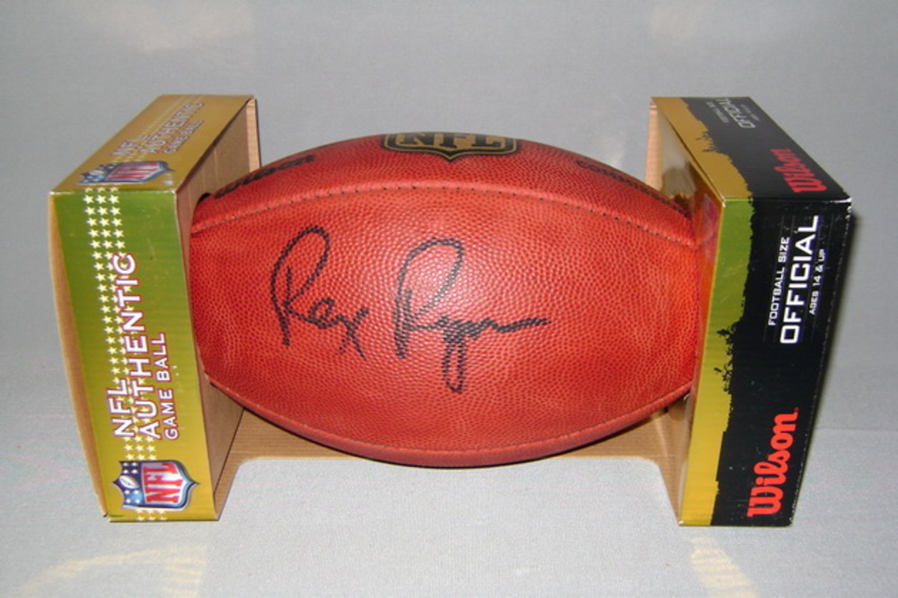 BILLS - REX RYAN SIGNED AUTHENTIC FOOTBALL | The official auction site ...