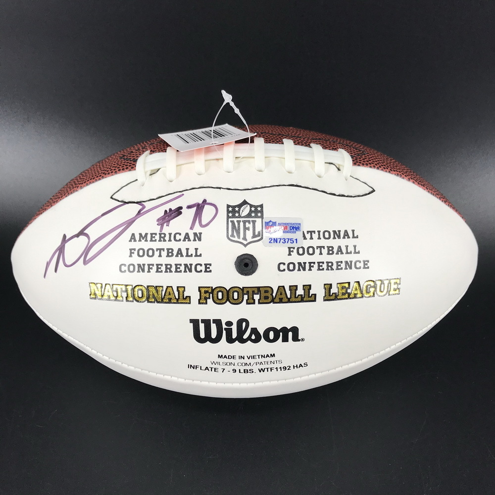 NFL - Raiders Alex Leatherwood Signed Panel Ball | The official auction ...