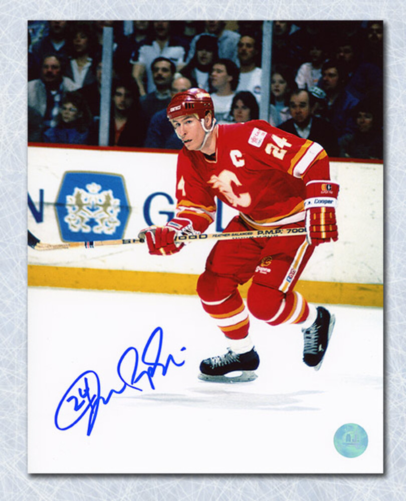 Jim Peplinski Calgary Flames Autographed Captain 8x10 Photo - NHL Auctions